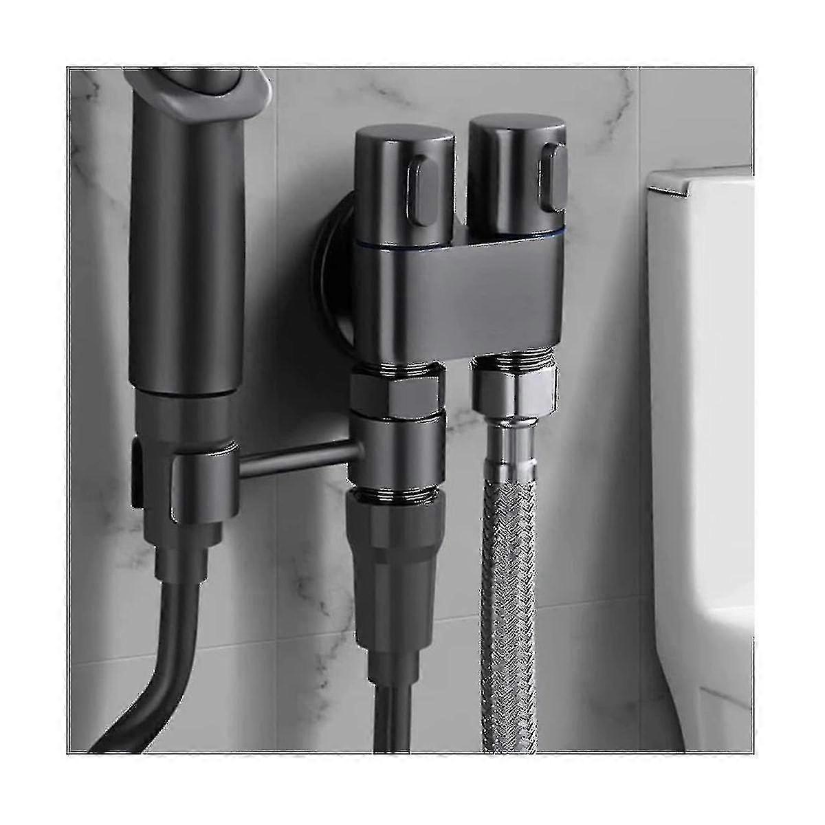 1-in-2-out Dual Control Valve Mini Multi-function Faucet Mini Shower ...