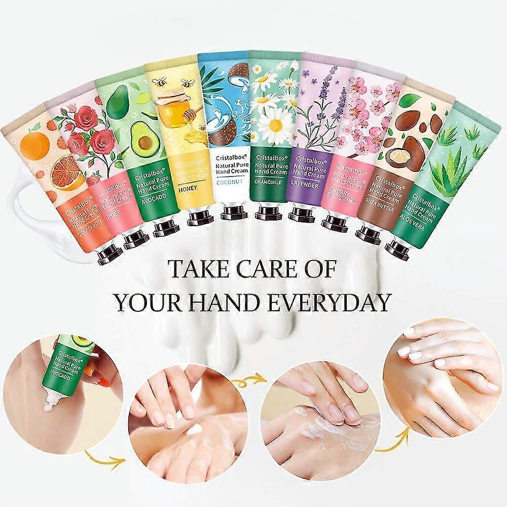 20 Pack Hand Cream Gift Set-scented Hand Lotion For Dry Cracked Hands ...