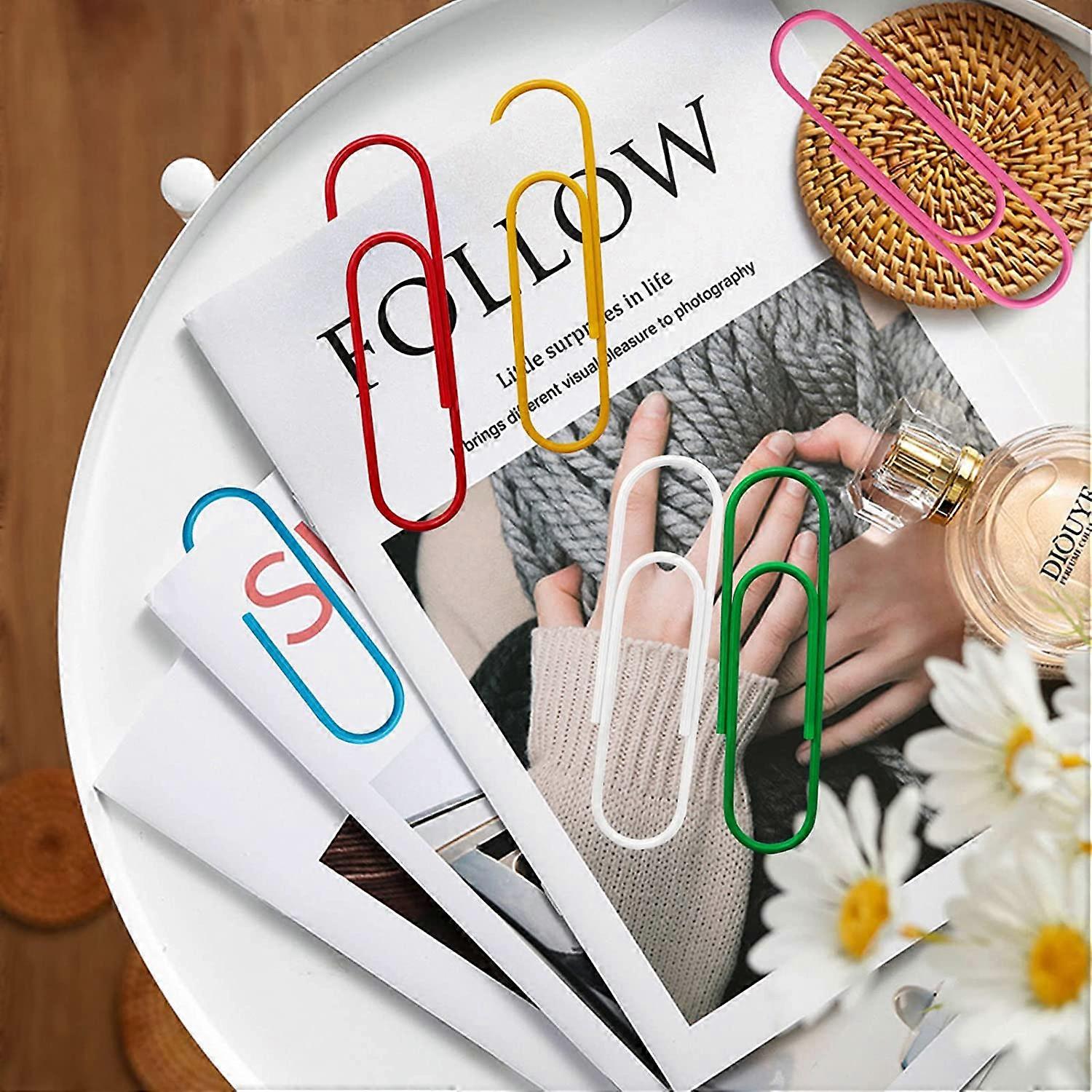 30 Pack Paper Clips 4 Inch Large Sheet Holder Mega Paperclips Jumbo ...