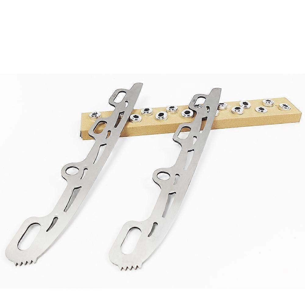 Ice Skating Blade Stainless Steel Inline Figure Skate with Knife Tooth ...