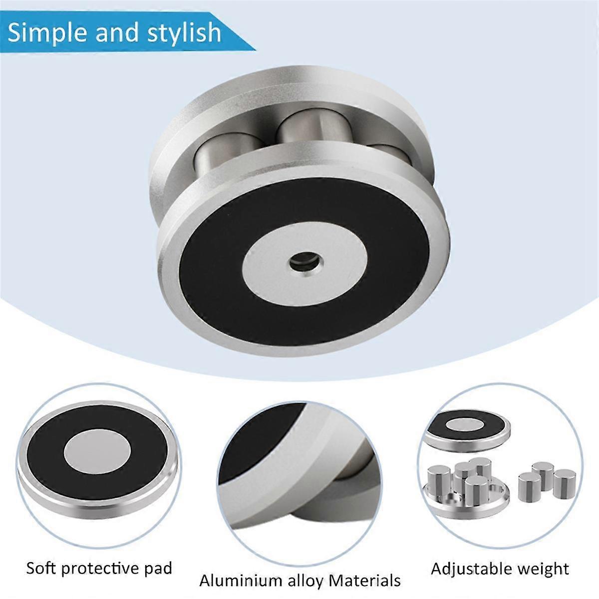 LP Vinyl Disc Stabilizer Adjustable Recording Weight/Fixture Turntable ...