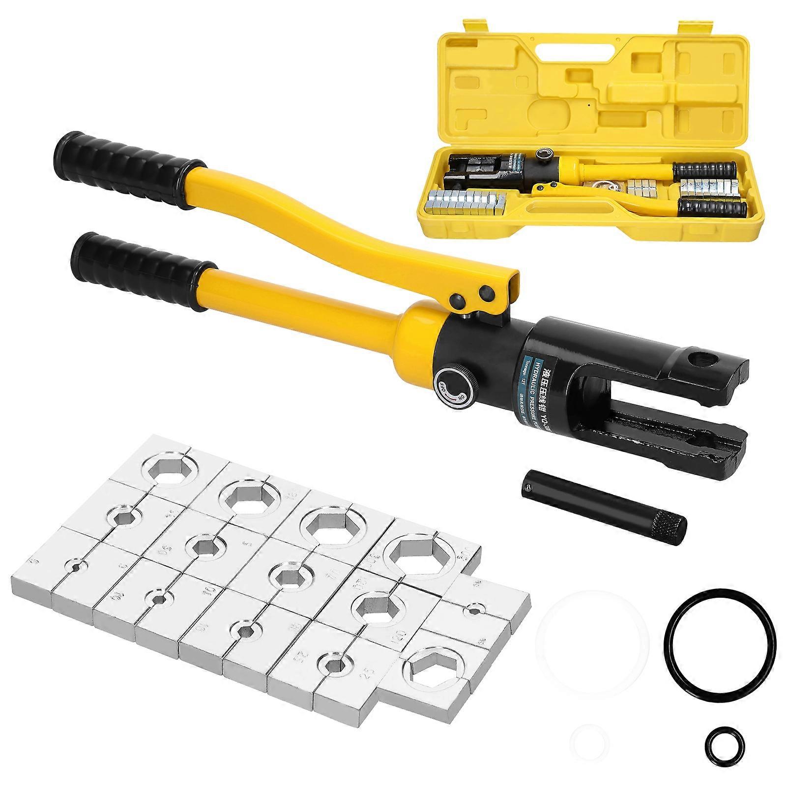 12T Hydraulic Crimping Tool Cable Crimping Tool Hydraulic Lug Crimper ...