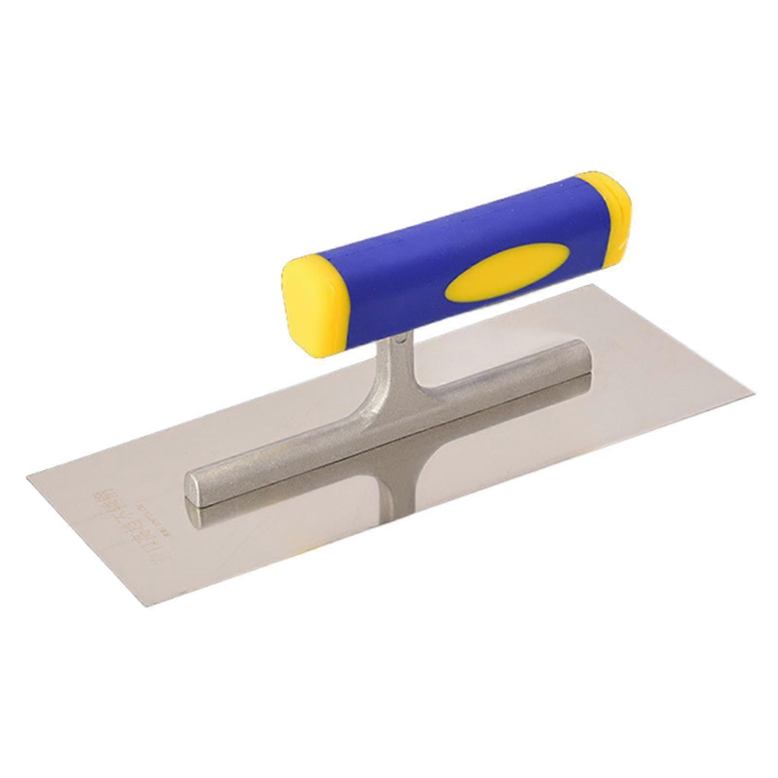 Plaster Finishing Trowel Plaster Tool with Handle Non Stick Base Pad ...