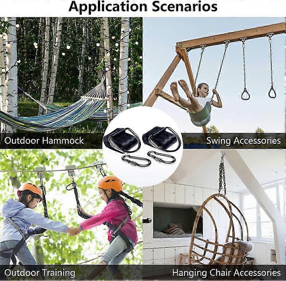 120cm Swing Strap, Heavy Suspension Straps, Suspension Kit with 2 D ...