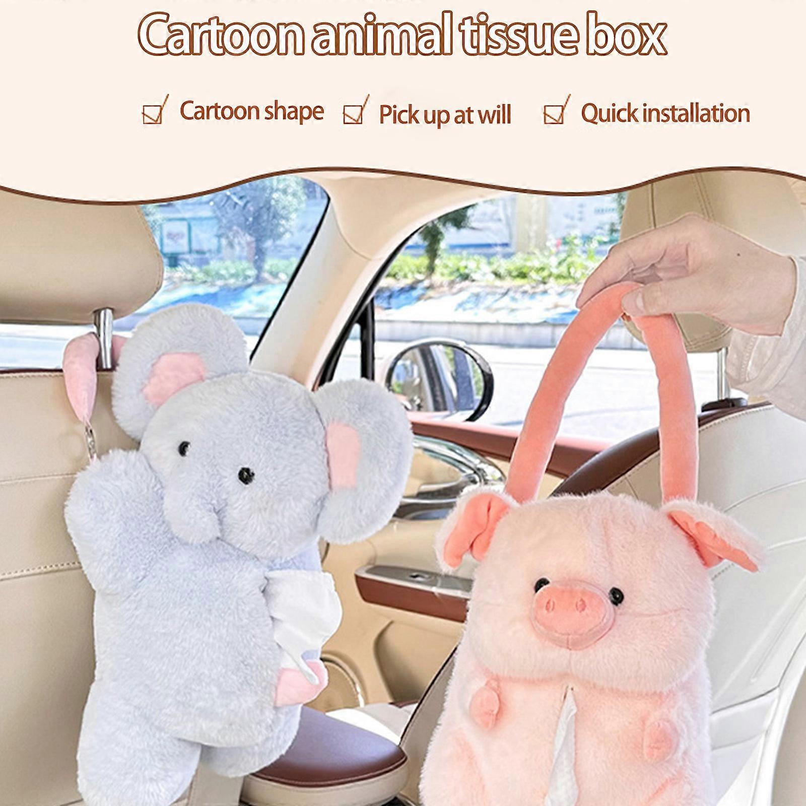 Animal Shaped Tissue Box For Car And Home Decoration Paper Towel ...