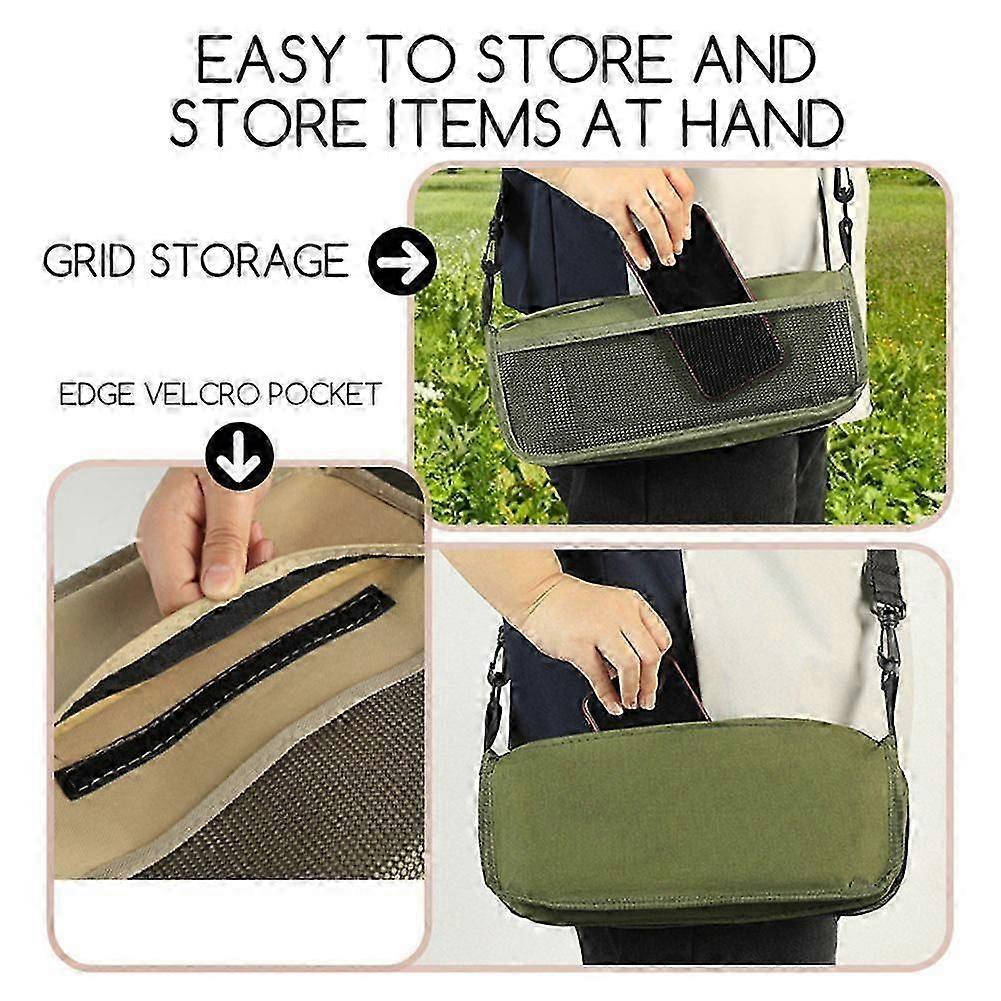 Foldable Backpack Stool Portable Lightweight Camping Chair for Hiking ...
