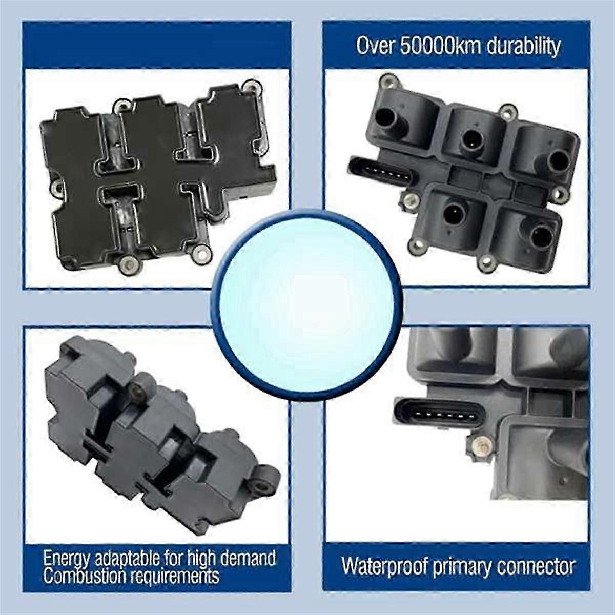 071905106 0986221017 Car Ignition Coil for SEAT Toledo VOLSWAGEN Golf ...