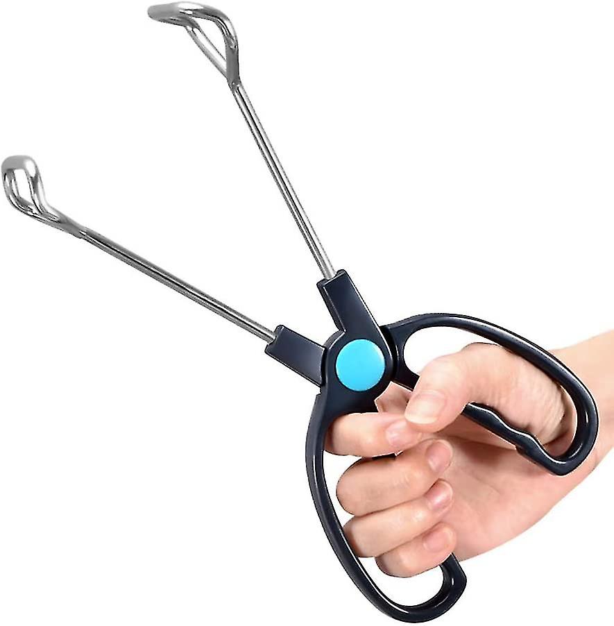 Stainless Steel Scissor Tongs Heavy Duty Kitchen Cooking Grilling 10 ...