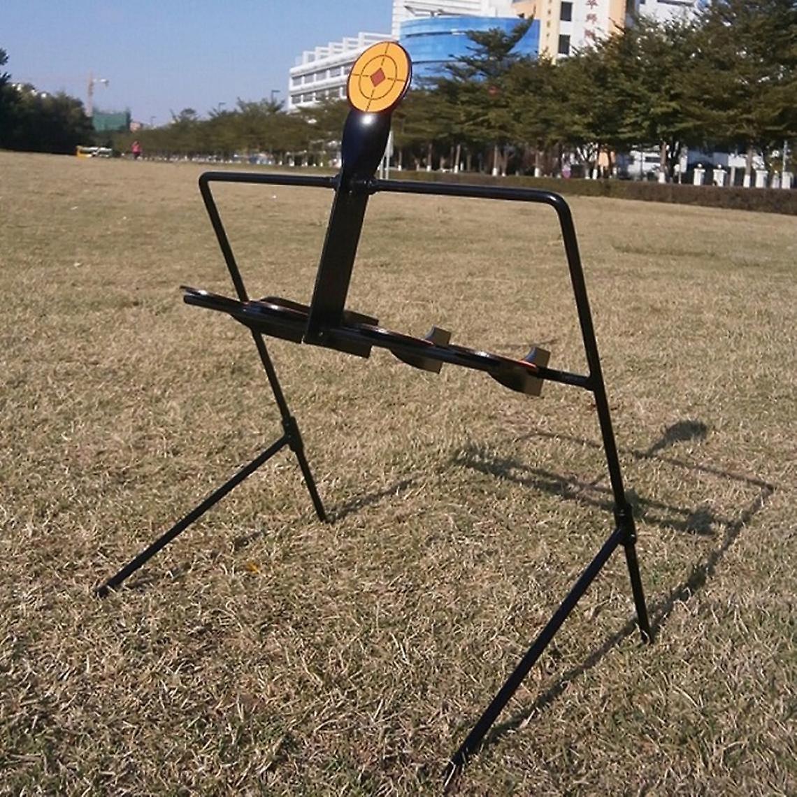 Set Of 5 Stainless Steel Shooting Targets 3mm Thick Auto Reset | Fruugo UK