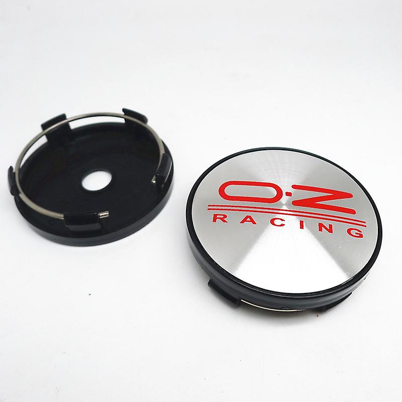 4 stk 60mm 56mm Oz Racing Wheel Center Hub Caps Emblem Badge Logo ...