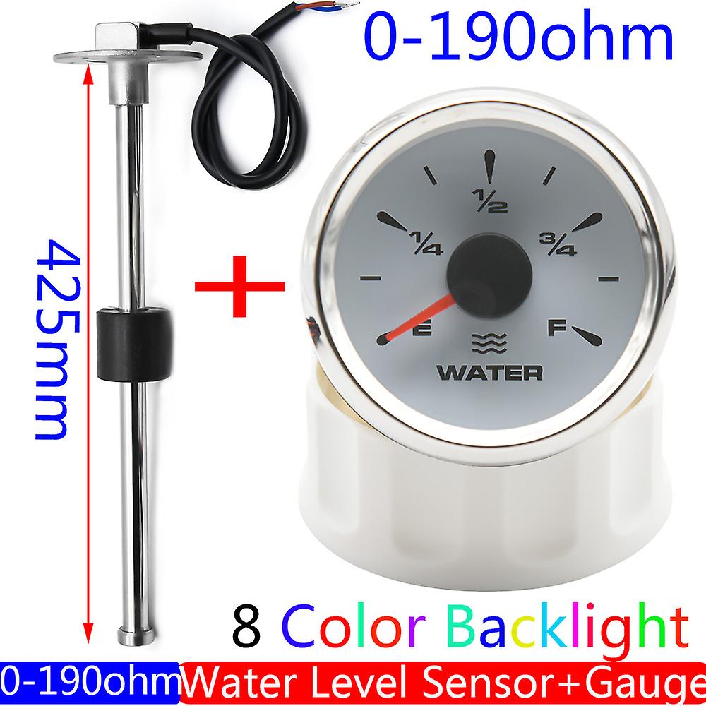 Customized 0~190 Ohm Water Level Sensor + Water Level Gauge With 8 ...