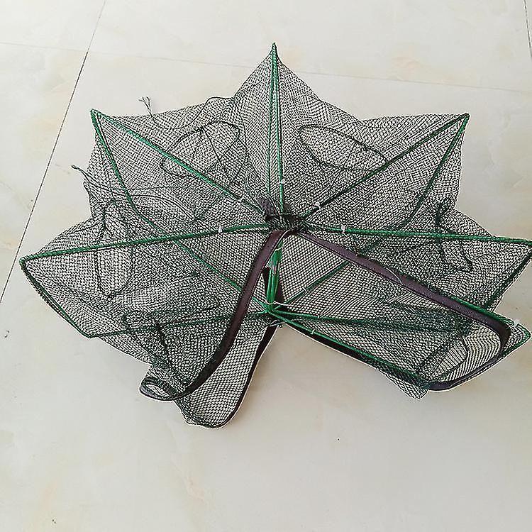 Fishing nets, umbrella nets folding shrimp cages dense-eyed hexagonal ...