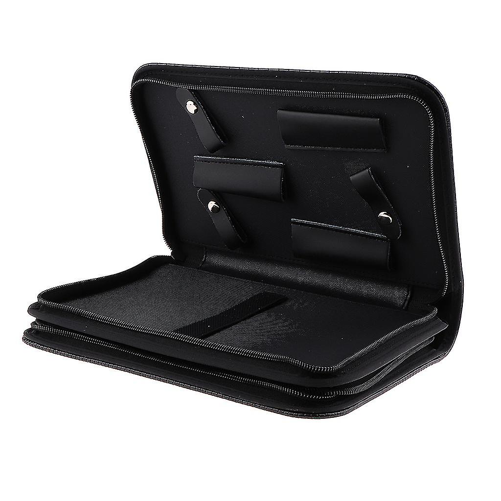 Soft Leather Hair Scissor Shears Case Hairdressing Comb Pouch Holster ...
