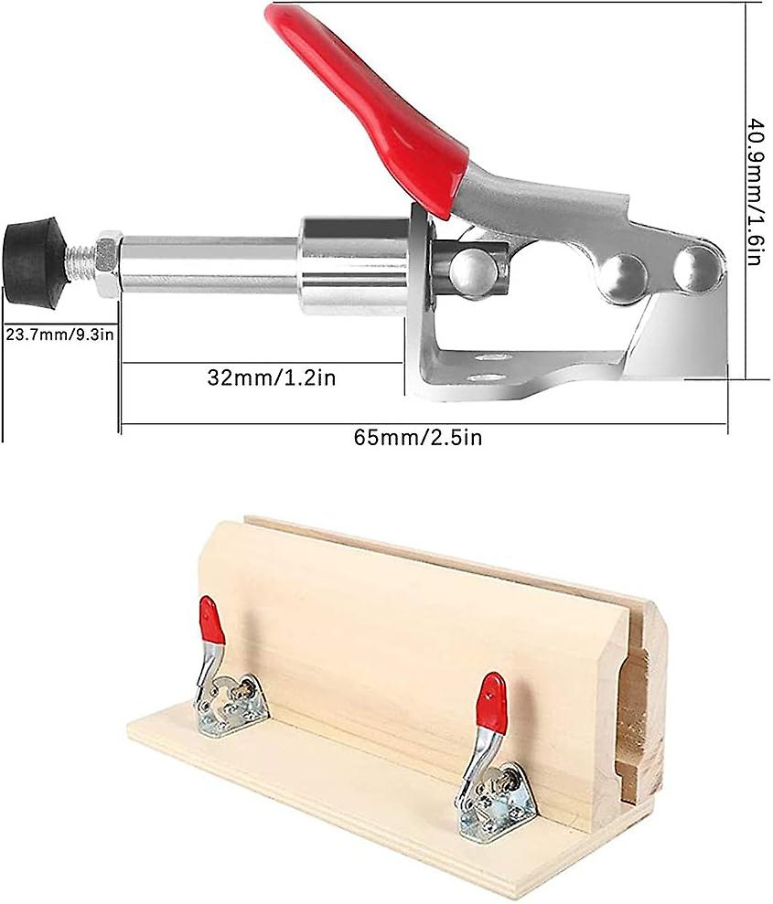 4 Pieces Toggle Clamp, Toggle Clamp, Quick Toggle Clamp, Release Toggle ...