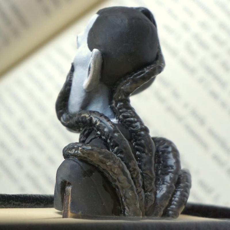 Unique Horror Bookmarks 3D Cartoon Resin Portrait Bookmark Scary Horror ...