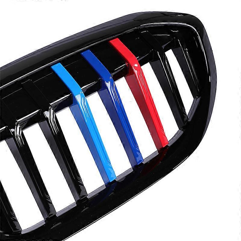 Front Bumper Kidney Grill Carbon Fiber Facelift Grille Cover For BMW 3 ...