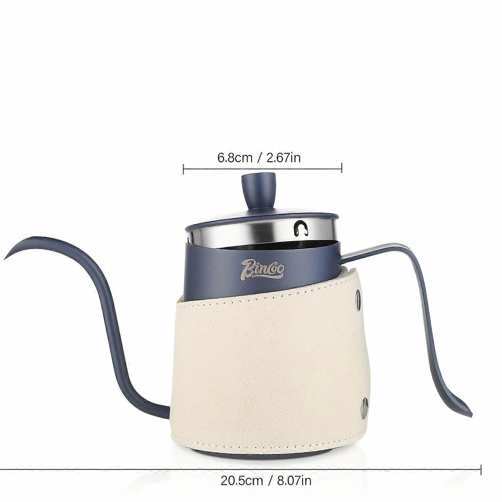 Bincoo Mini Gooseneck Pot, 350 ml Gooseneck Kettle Spout Kaffekannor ...