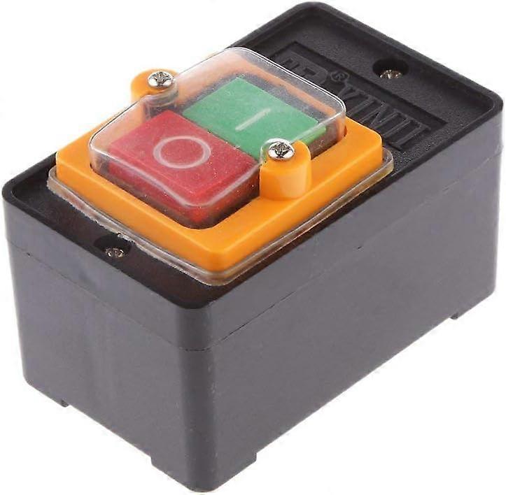 Cutting Machine Bench Drill Switch Waterproof Push Power On/Off fit for KAO-5 / BSP210F-1B 10A ...