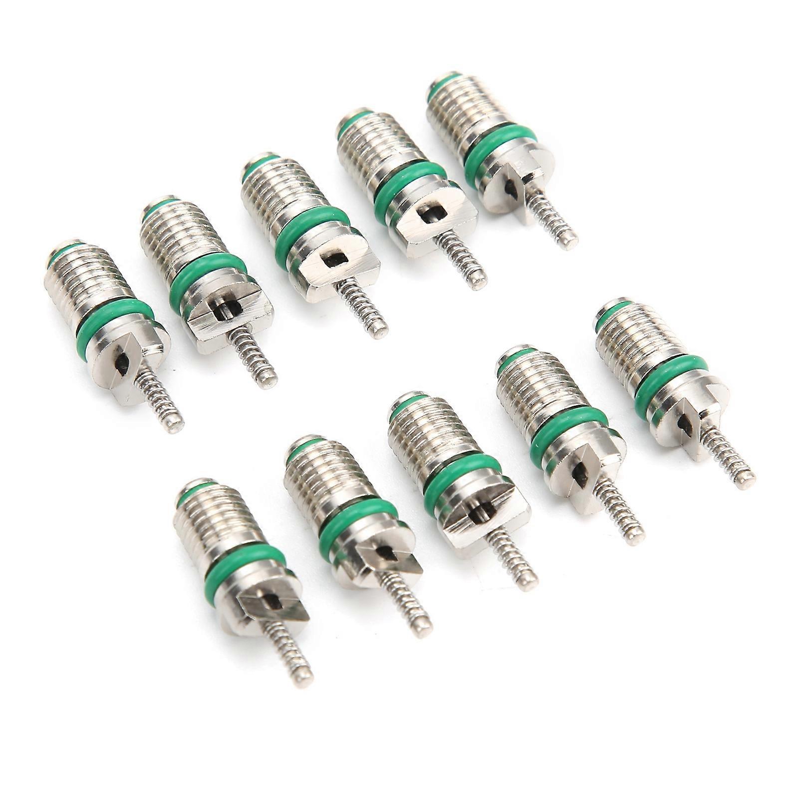 10pcs Car Air Conditioning Valve Cores Needles High Pressure Resistant ...