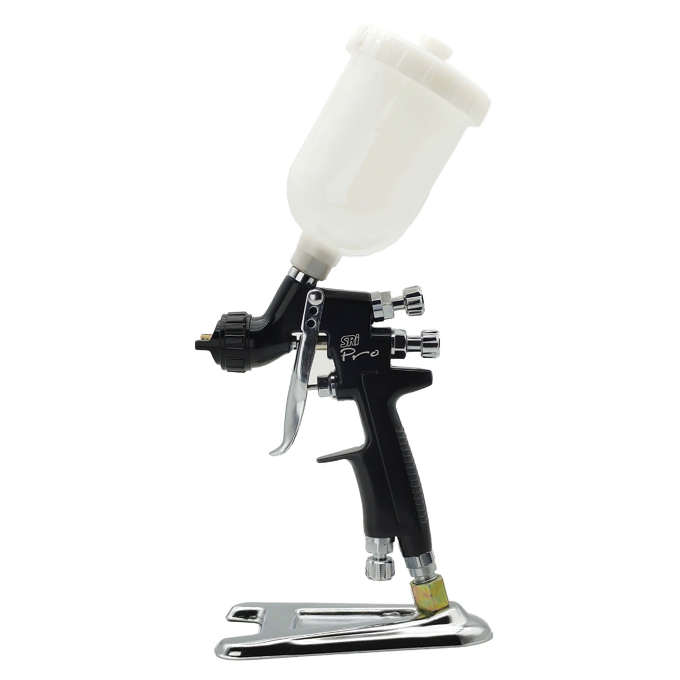 2021 New SRI PRO Spray Gun 1.2mm Nozzle With 400CC PPS Tank Air Spray ...