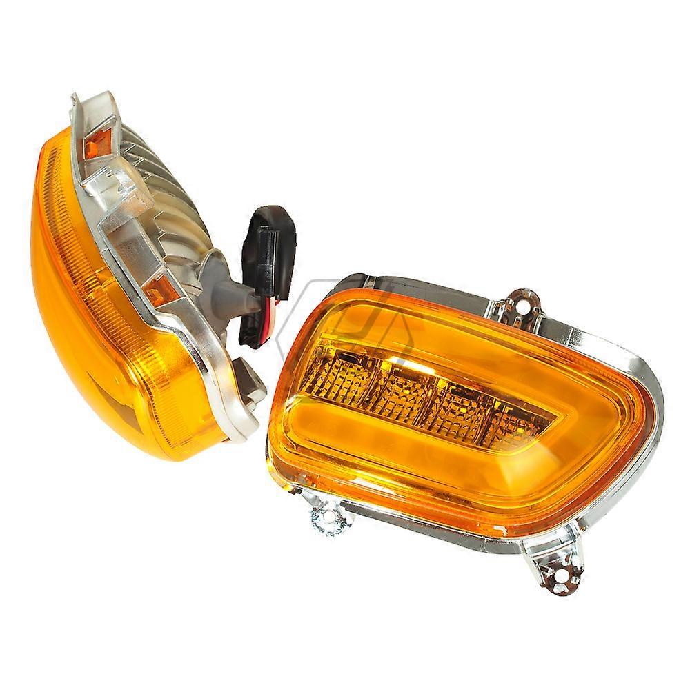 Motorcycle Front Turn Signal + LED light Blinker Case for Honda ...