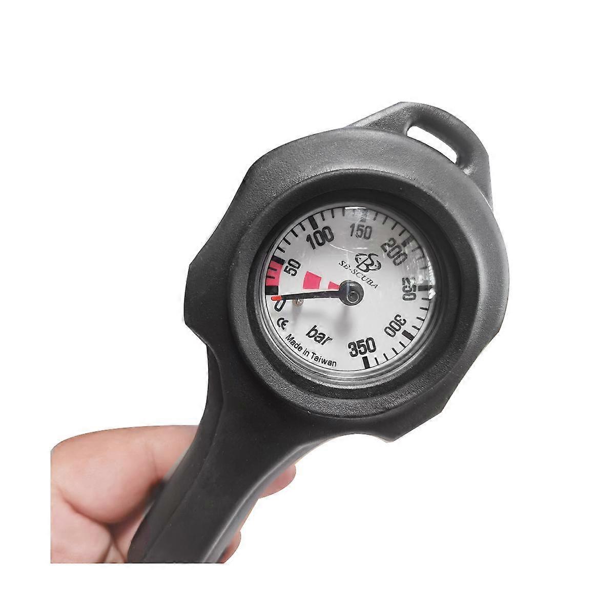 Scuba Diving Depth Gauge 300 Bar Diving Air Lightweight Pressure Gauge Diver Equipment Dive ...