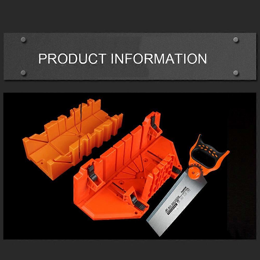 JWL-Woodworking Clamping Mitre Box Diagonal Saw Cabinet 45 90 Degree ...