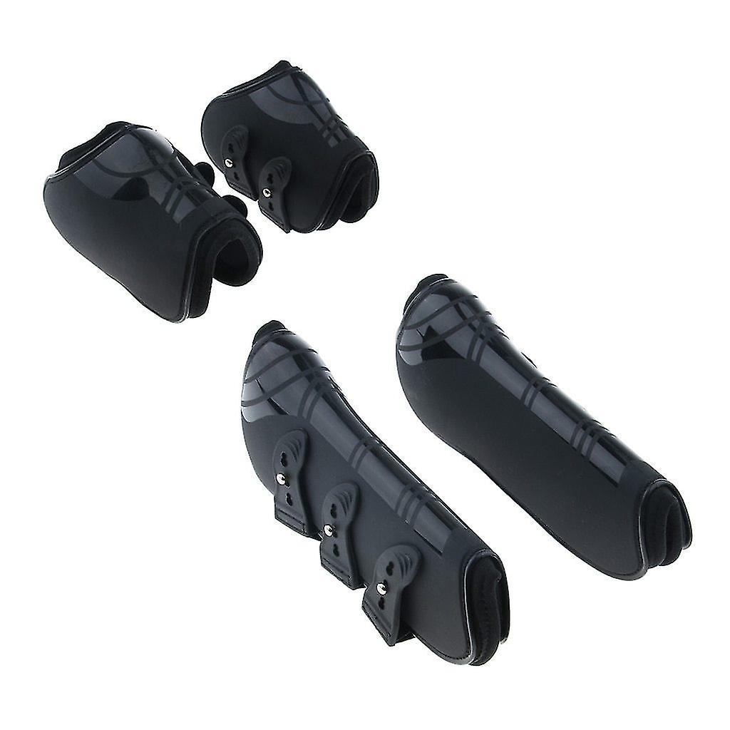 Horse boots leg wraps open front jumping leg wrap protective gear for ...
