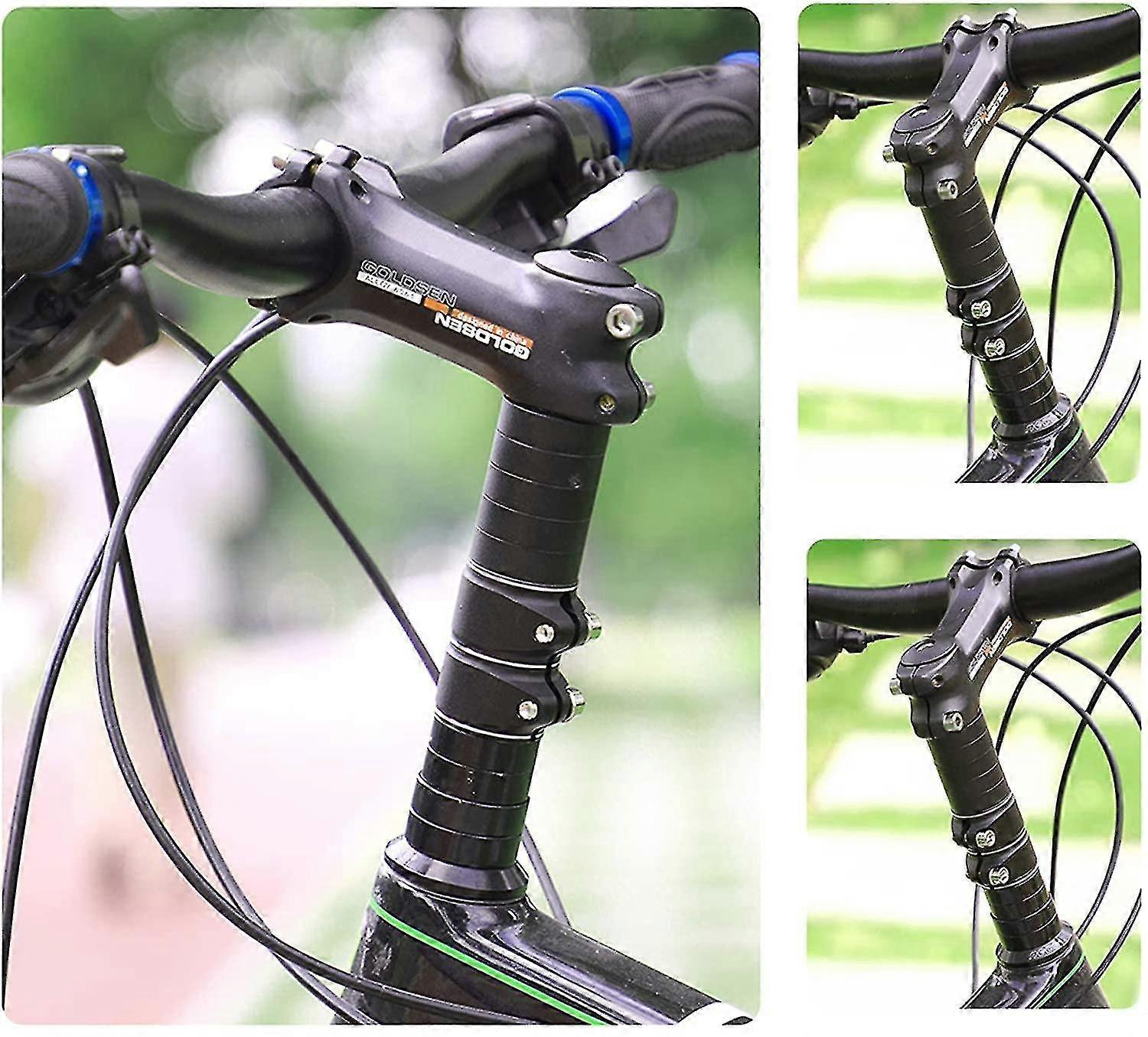 Bike Stem, Mountain Bike Stem Riser Aluminum Alloy Handlebar Stem ...