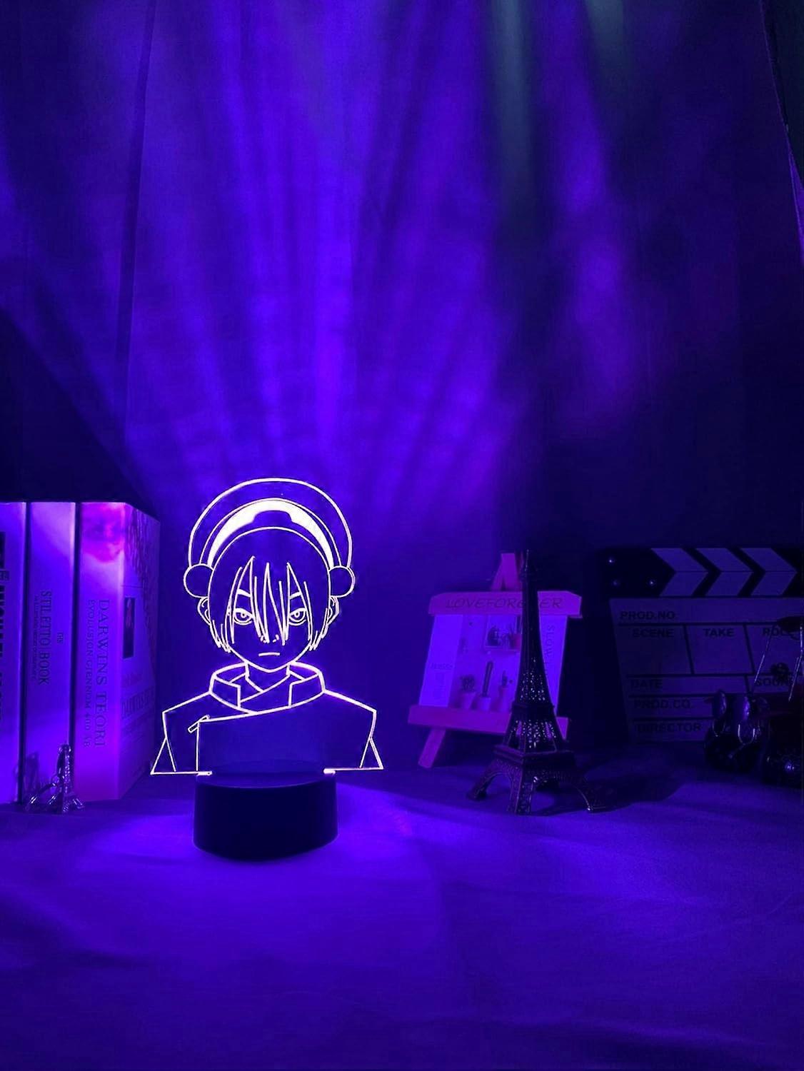 3D Lamp Avatar The Last Airbender Toph Beifong for Home Decor Birthday ...