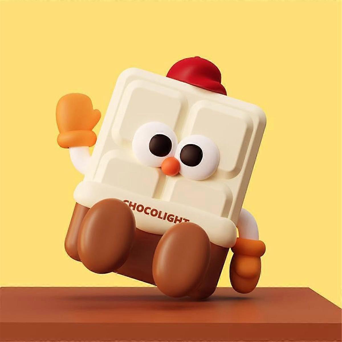 Cute Chocolate Night Light Rechargeable LED Night Light for Chocolate ...