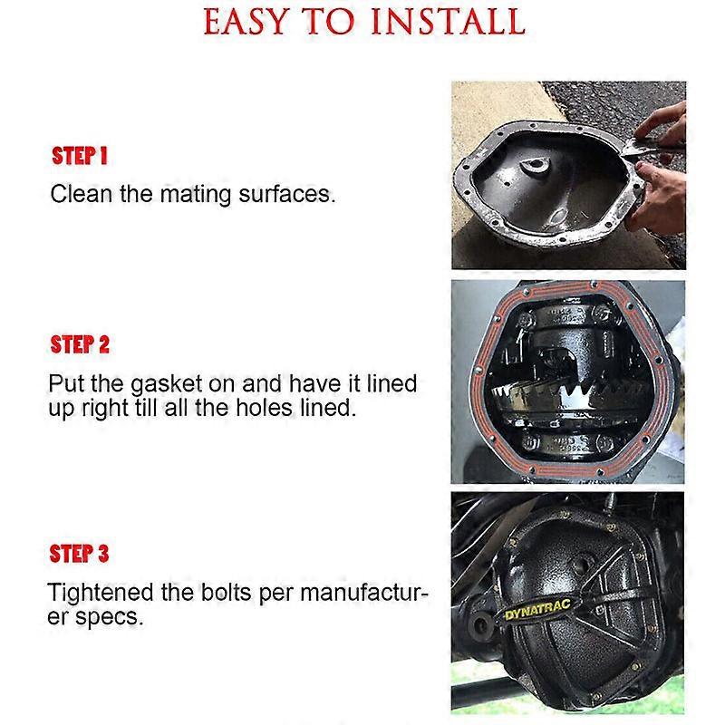 Vehicle Engine Parts Dana 44 Front Rear Differential Cover Gasket LLR ...