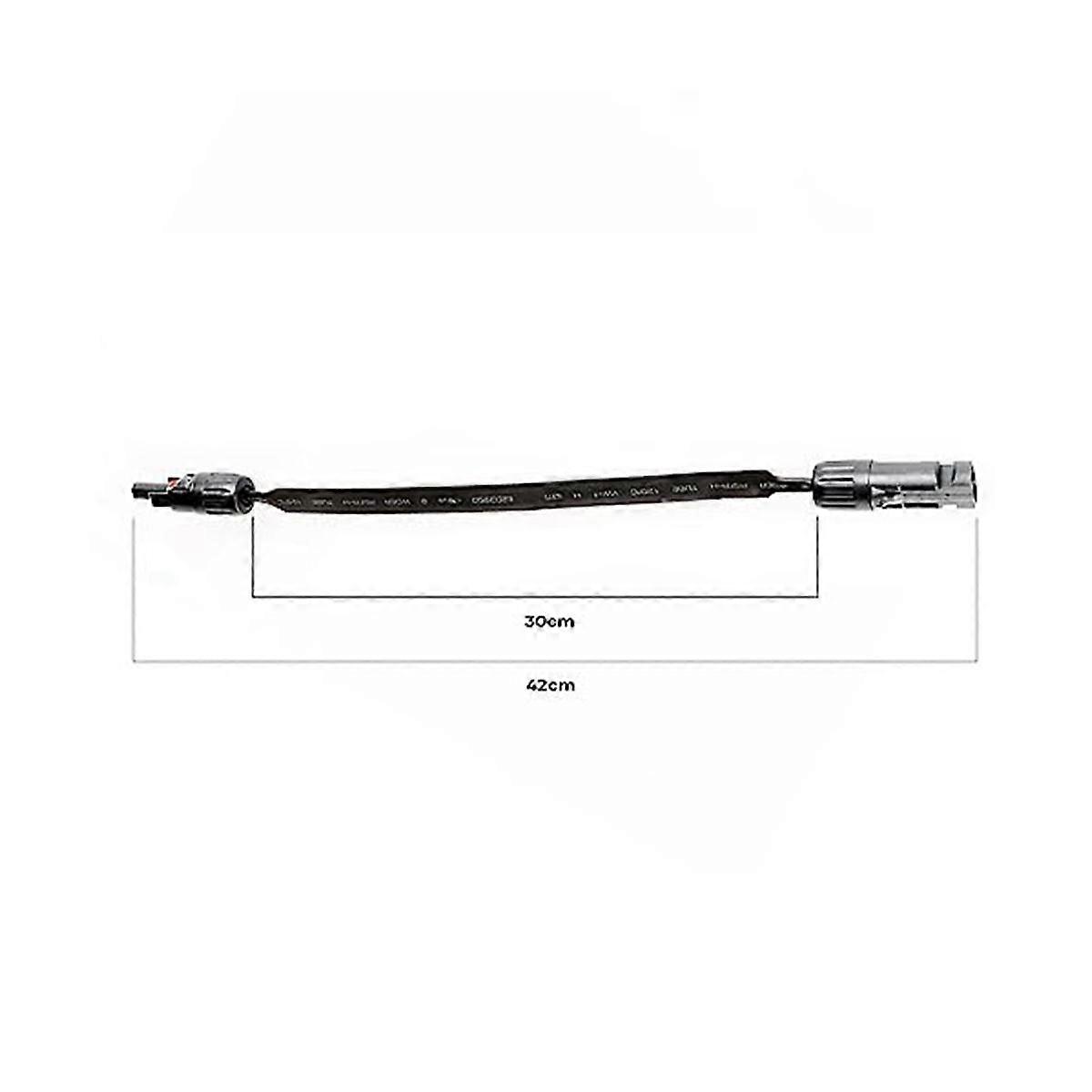 1 Pair of Solar Cable Window Feedthrough, 16Inch Flat Solar Panel ...