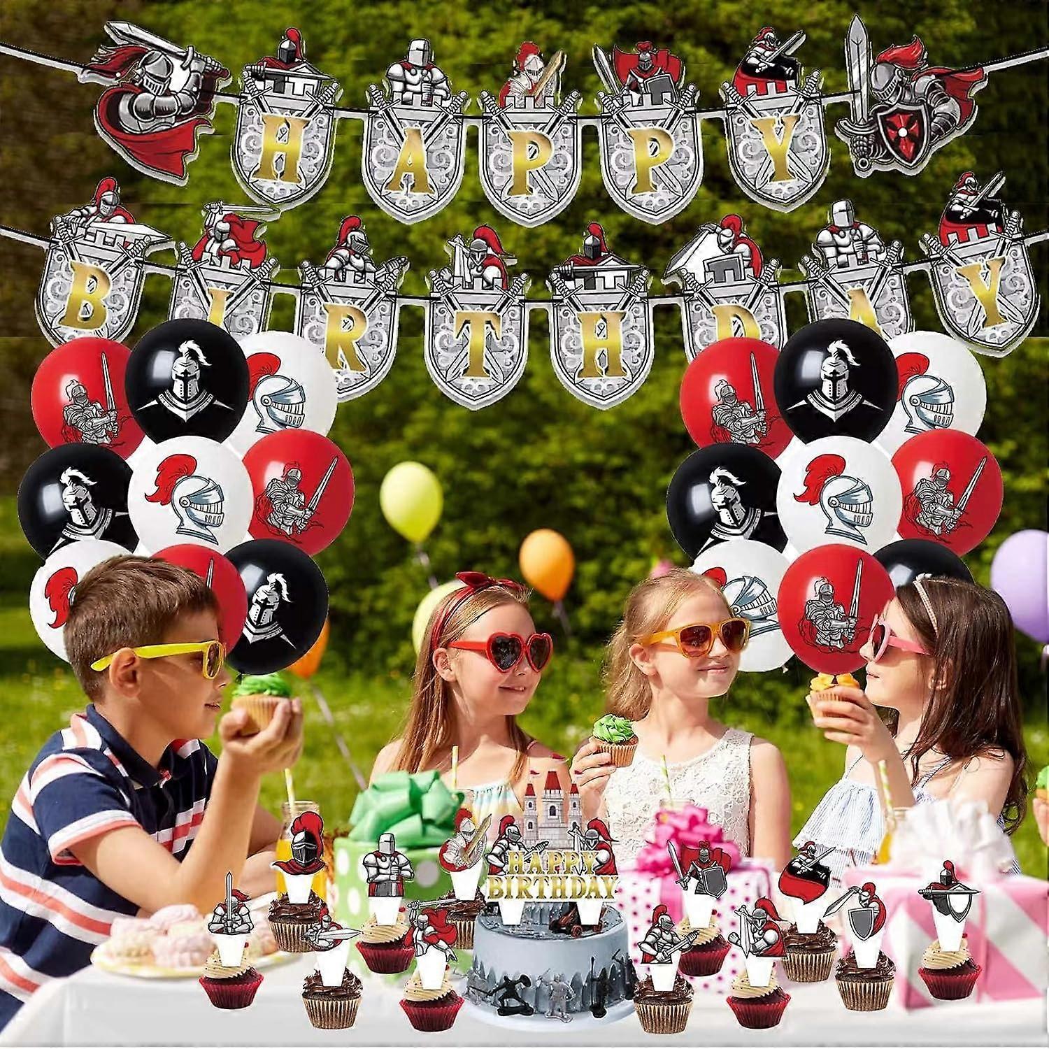 Medieval Theme Party Supplies Medieval Castle Knights Birthday ...