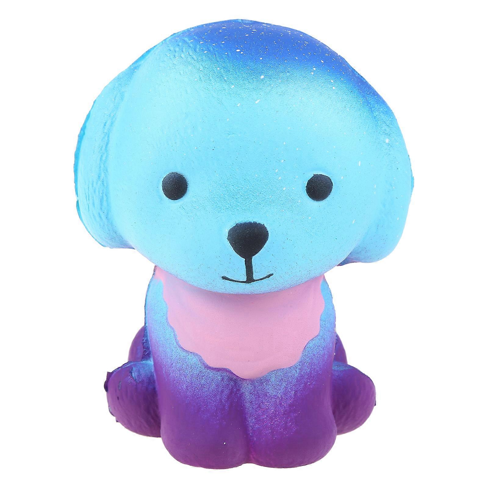 Small Dogs Shape Anti Stress Retless Sensory Squeeze Toys (Blue Purple ...