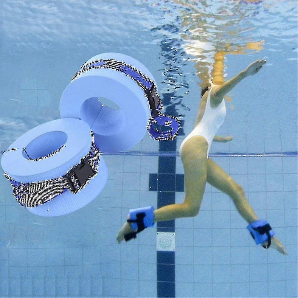 Aquatic Cuffs Swimming Weights Water Aerobics Float Sleeves Fitness ...