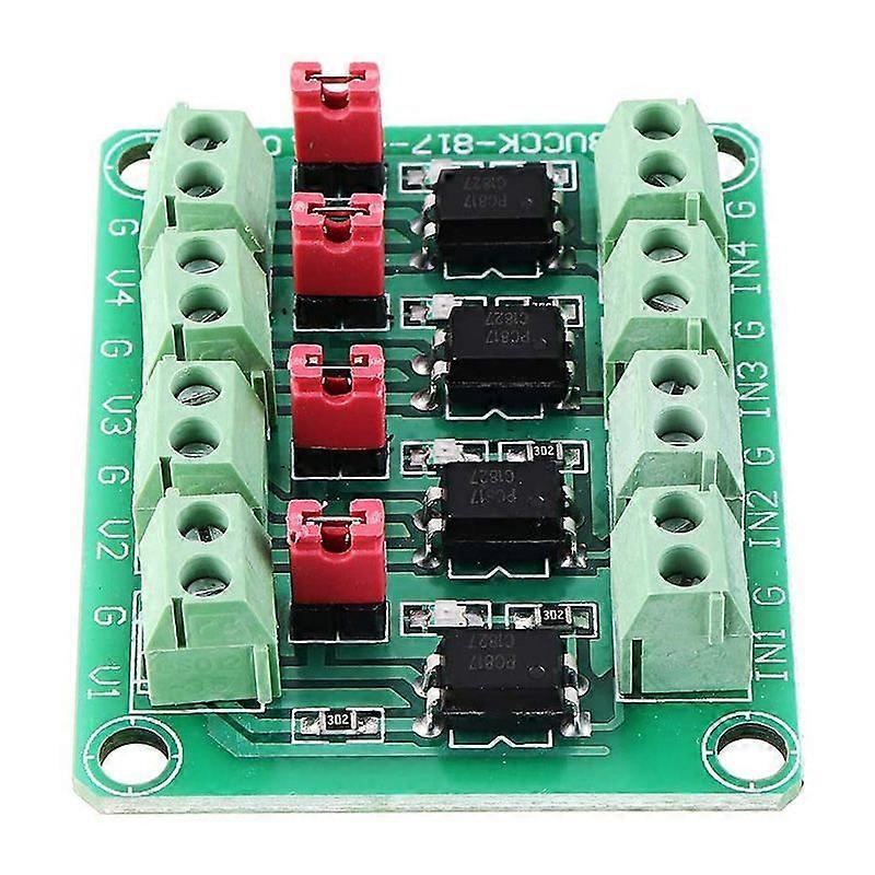 817 Optocoupler 4 Channel Voltage Isolation Board Voltage Control ...
