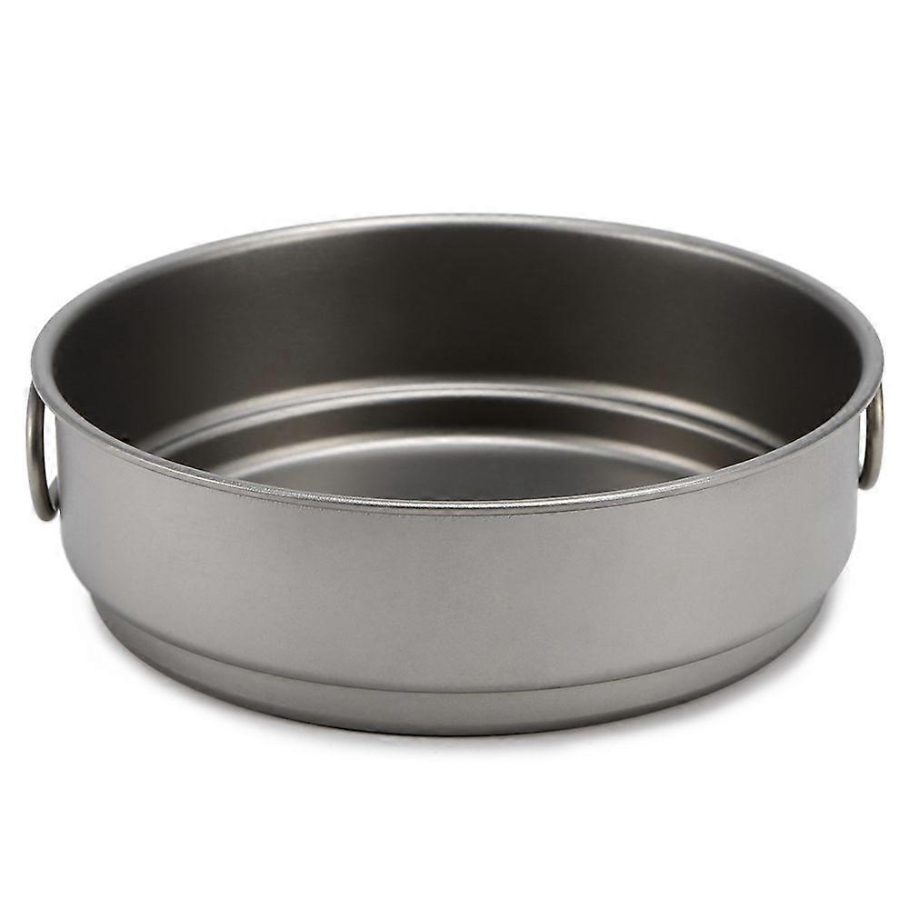 350ml / 500ml Ultralight Titanium Fry Pan Bacteriostatic Pan Outdoor ...