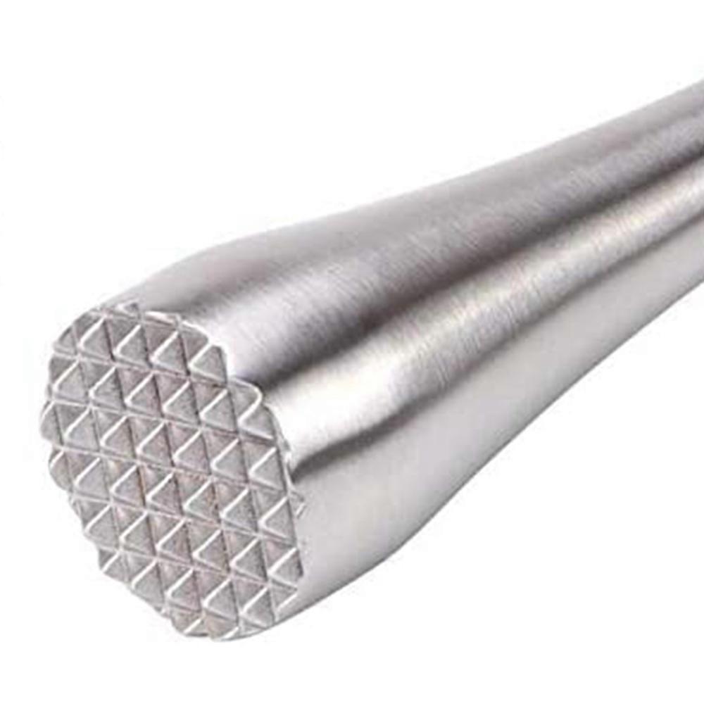 Cocktail Pestle Made of Stainless Steel, Ice Chopper Lemon Masher Bar ...