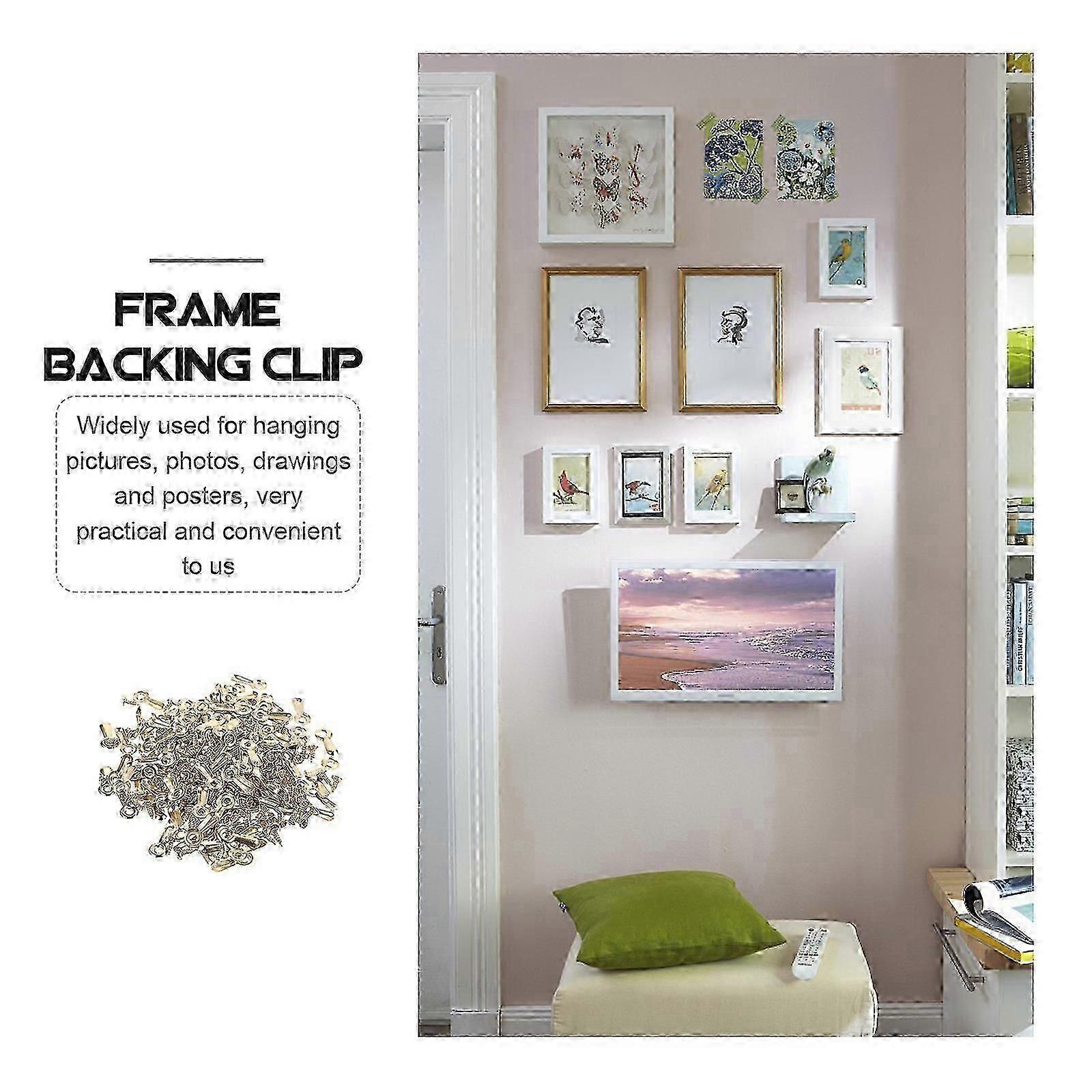 160Pcs Frame Picture Turn Button Fasteners with Screws Photo Frames ...