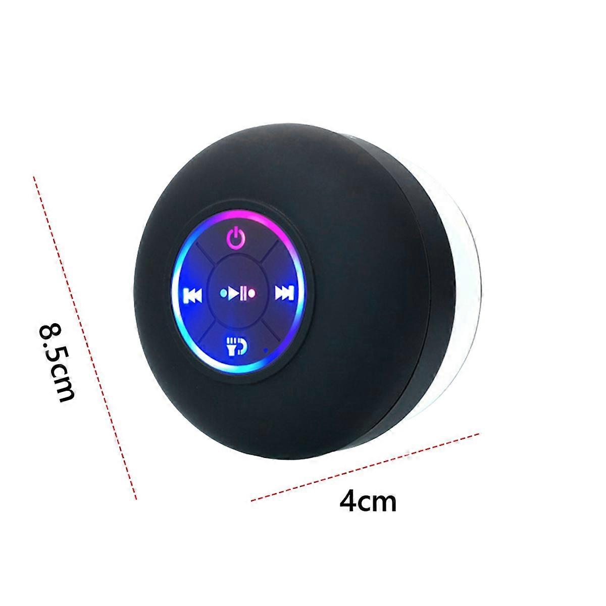 Mini Bluetooth Speaker Shower Waterproof Handsfree Loudspeaker | Fruugo UK