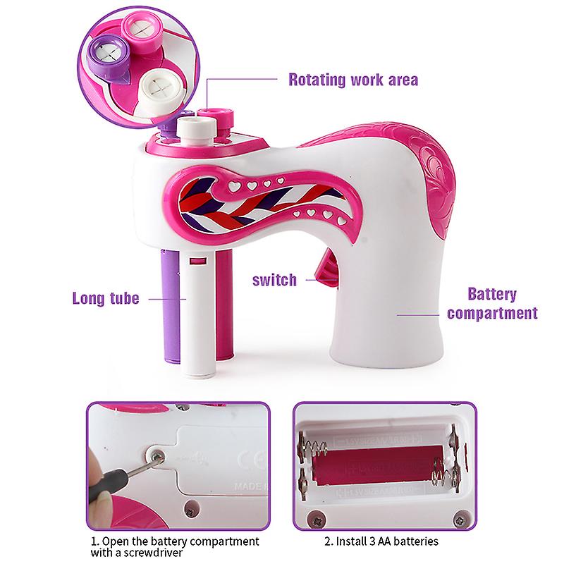 Automatic Hair Braider Electric DIY Hair Weave Machine Twist Knitting ...