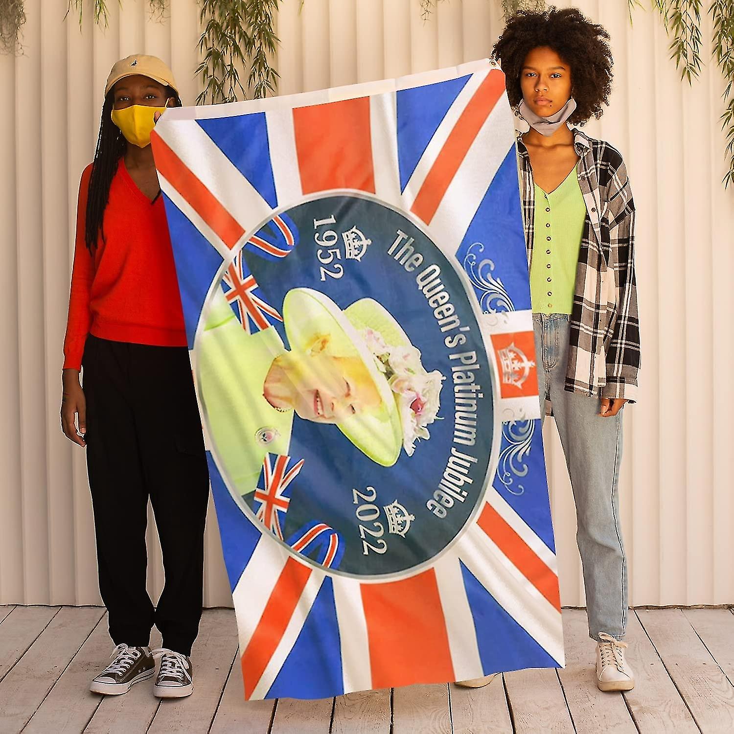 Queens Platinum Jubilee Decorations 2022 Union Jack Flags, Union Jack ...