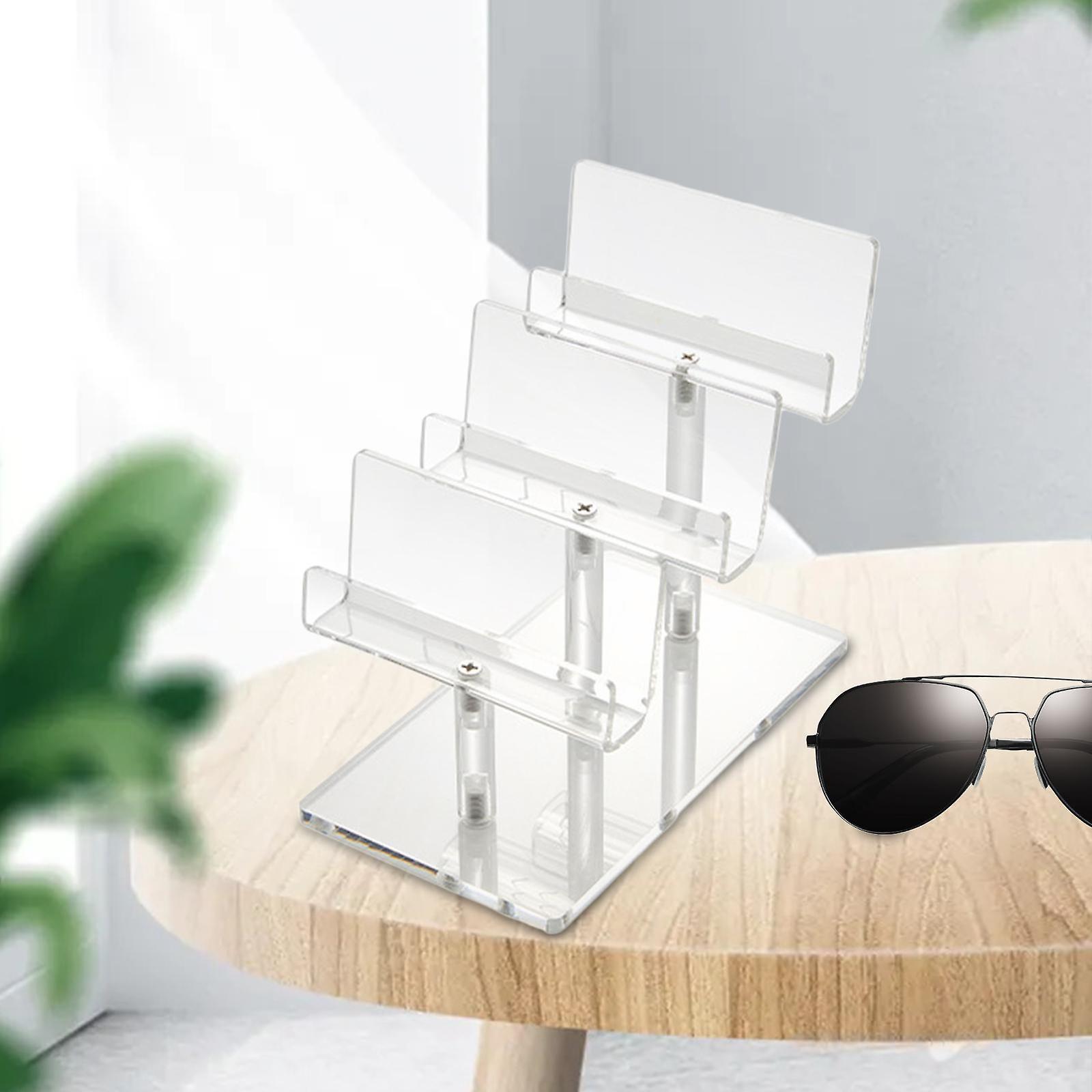 Step Acrylic Wallet Purse Display Container Rack For Shelving Bottle Cd ...