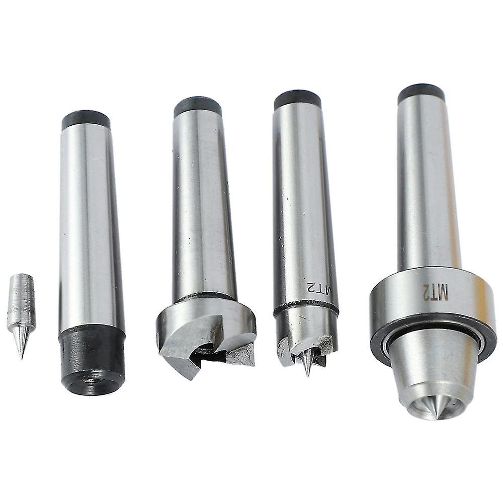 4pcs/set Mt2 Live Center Drive Spur Driver Dead Center With Wooden Case ...