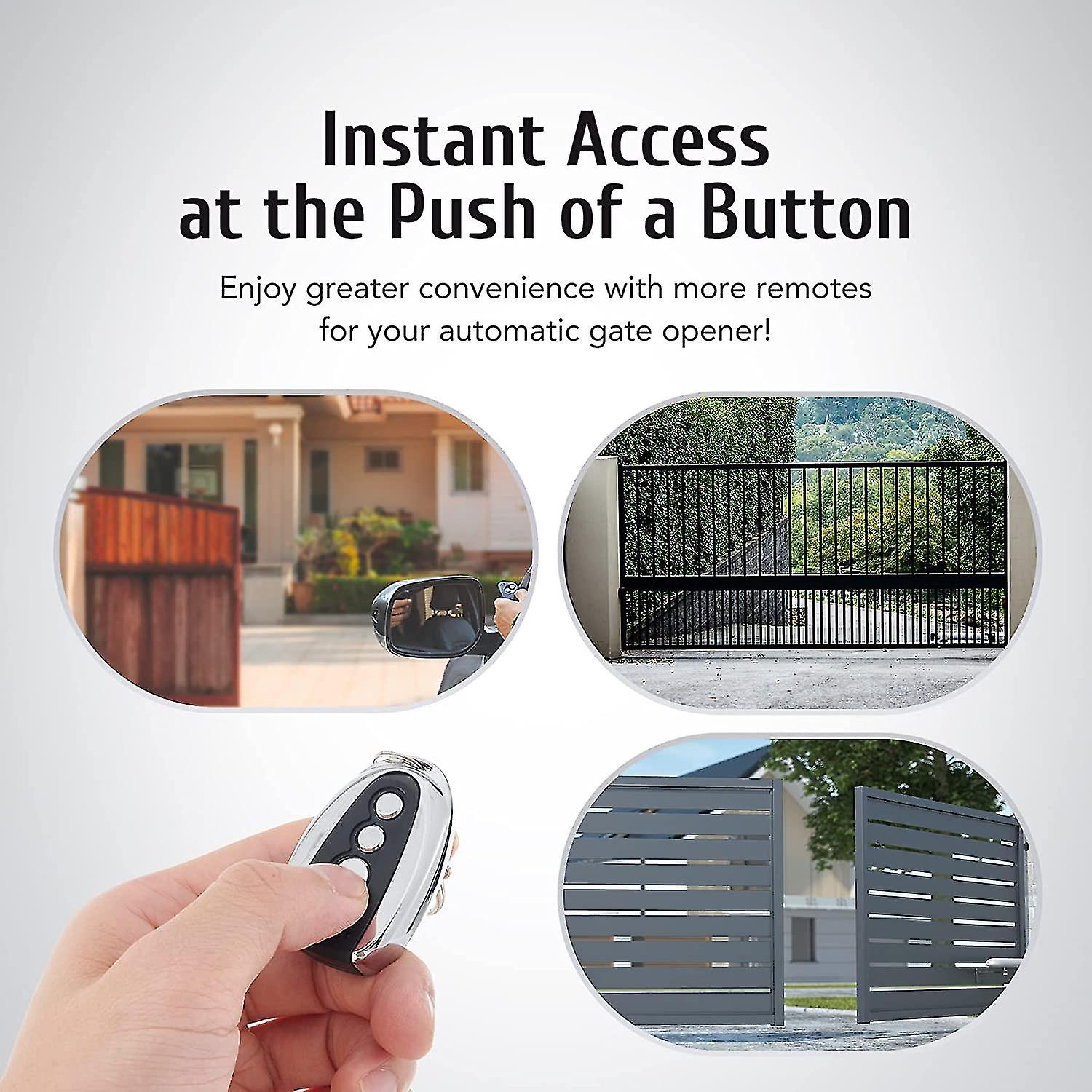 Co-z Remote Control For Automatic Sliding Gate Opener Hardware ...