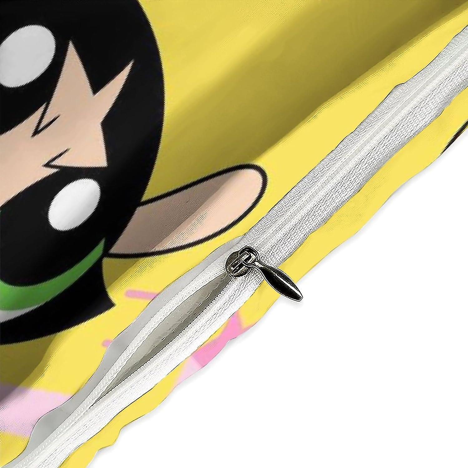 EKENOZ The Powerpuff Girls 3D Comforter Cover Set for Kids Boys Cartoon ...