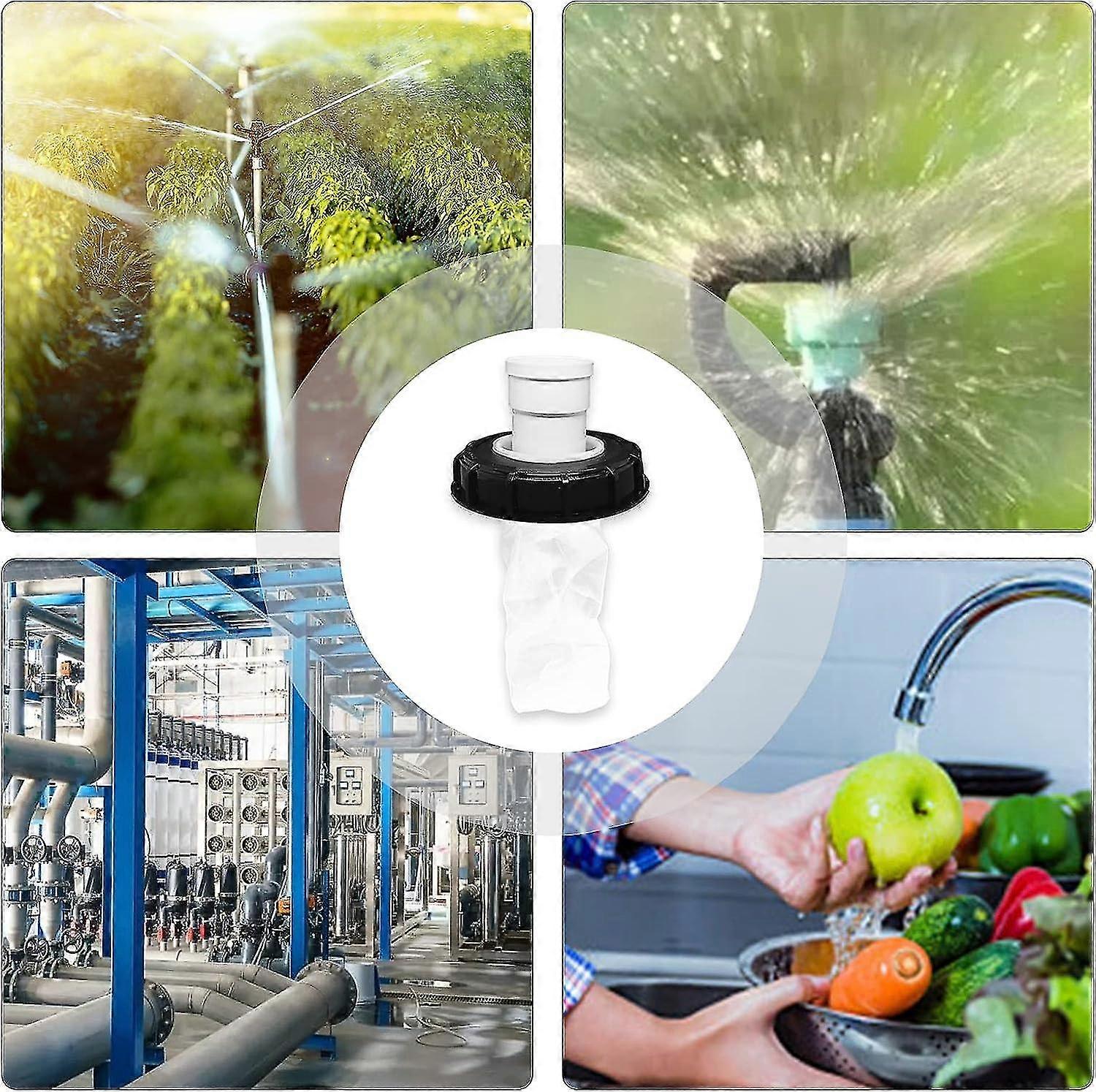 New ModelsType T IBC Lid Filter, 165mm Washable Nylon Rainwater Filter ...