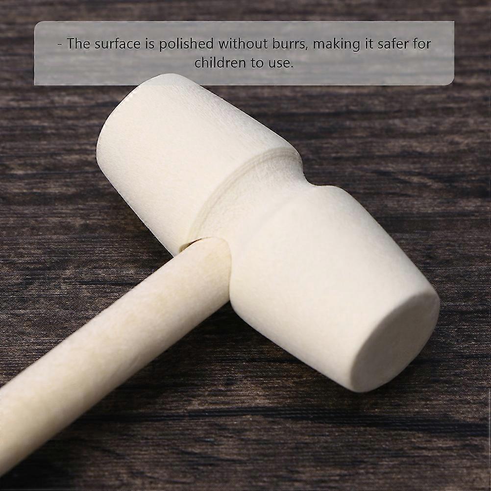 30Pcs Mini Wooden Hammers Mallet Pounding Toys Creative Beating Gavel ...