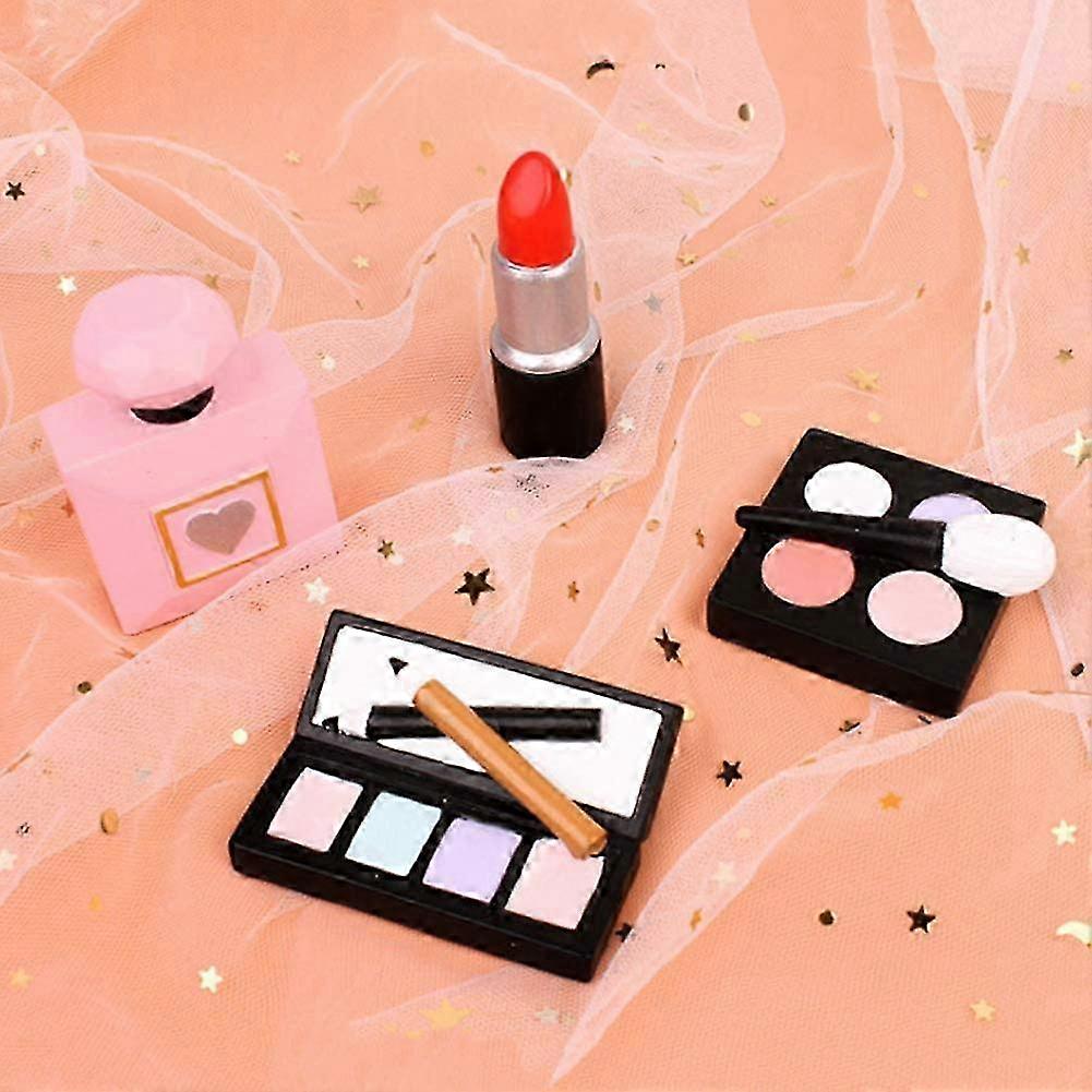 Makeup Cake Topper 4 Pack, Resin S Perfume Bottle B Makeup Cake Rats ...